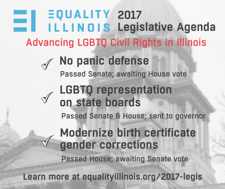 Equality Illinois Urges Action on LGBTQ Civil Rights Agenda – Equality ...