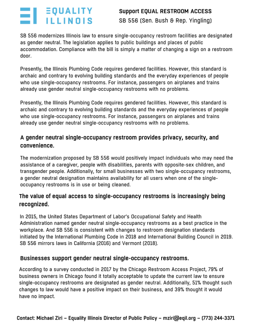 SB 556 Fact Sheet – Equality Illinois